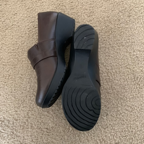Dansko | Shoes | Dansko Womans Brown Slip On Shoes Size 4 | Poshmark
